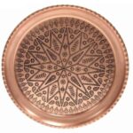 Set of 7 Handcrafted Persian Copper Cup with Handle for Cold Drinks ...