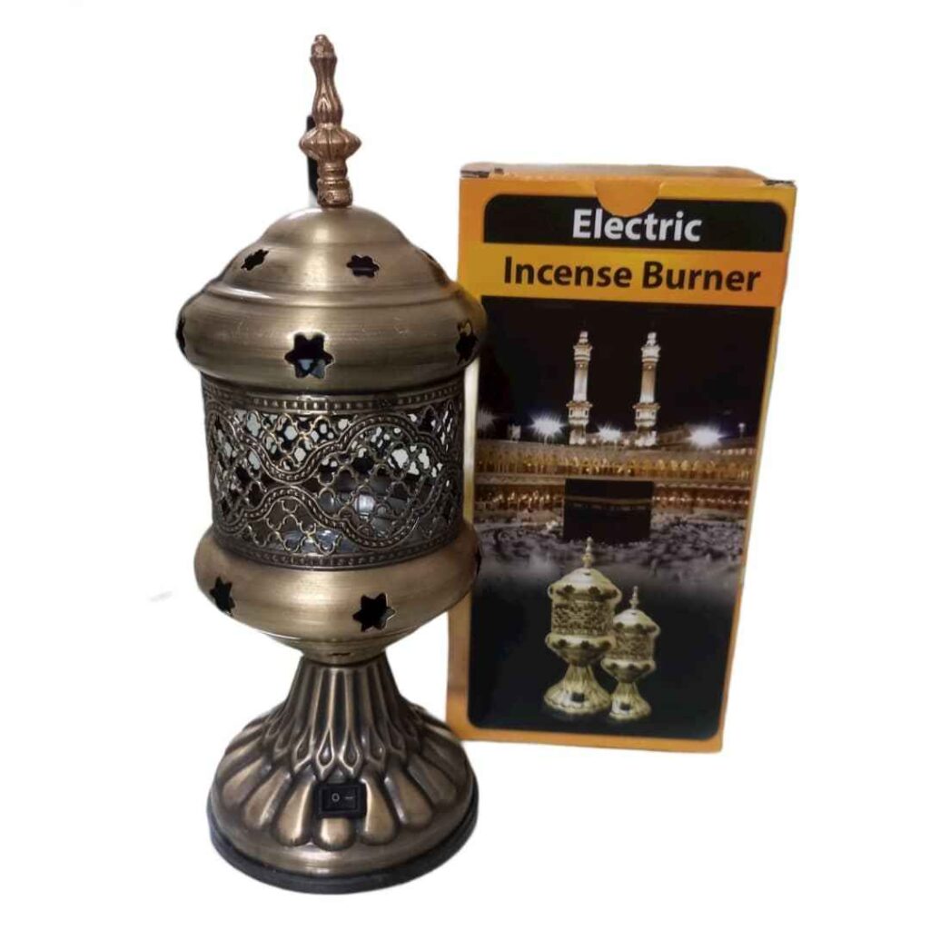 Electric Metal Bakhoor and Esfand Burner – Mosque Design - ShopiPersia
