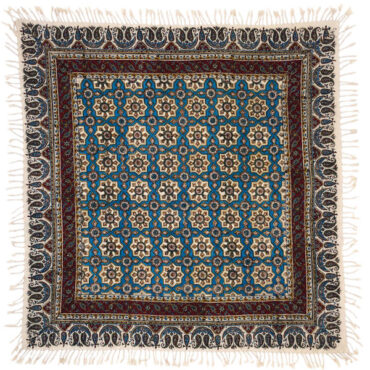 Iranian Floral Block Print Tablecloth Model Hasiri - ShopiPersia