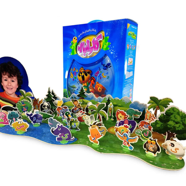 Persian Alphabet & Letters Educational Board for Children - ShopiPersia