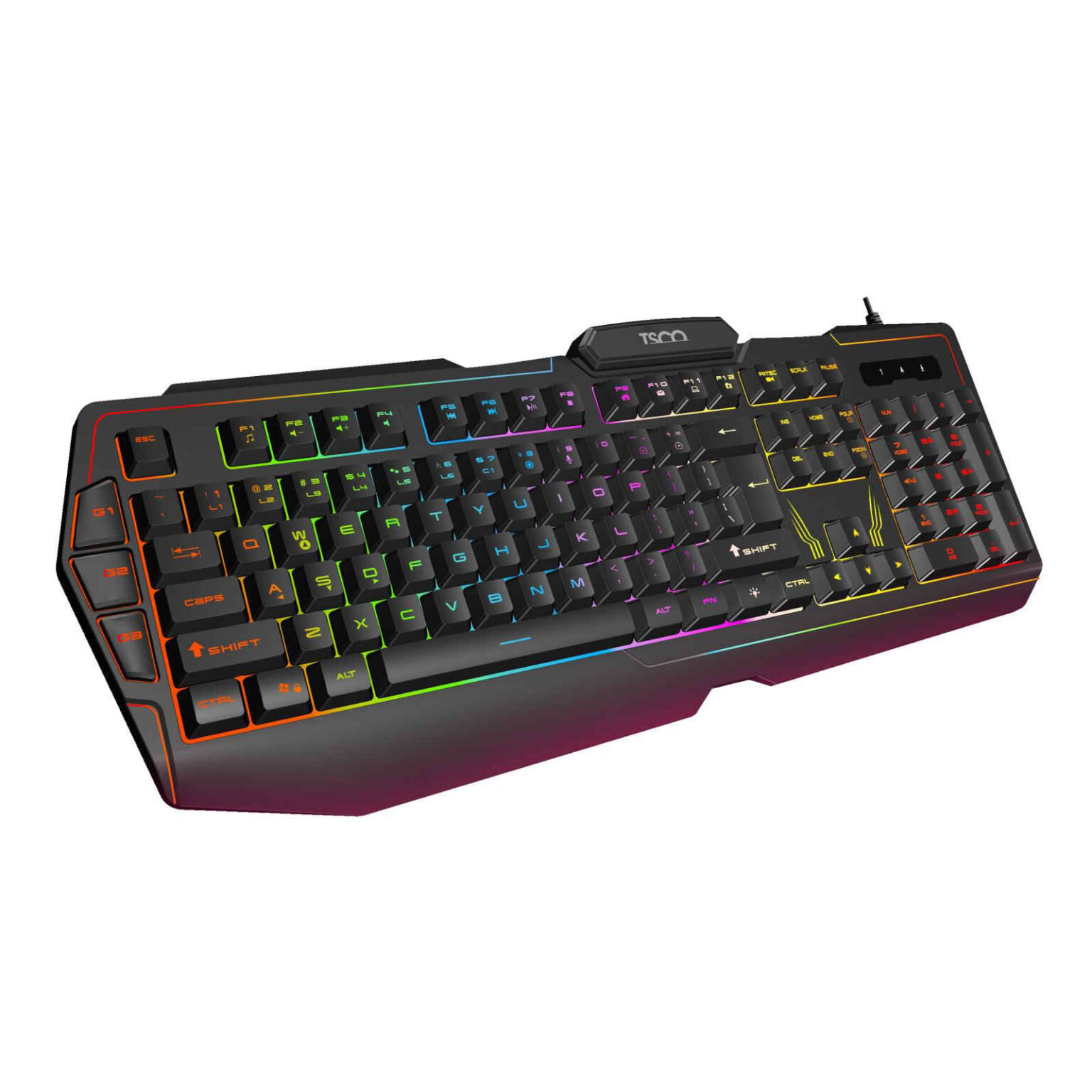 Tesco Gaming Keyboard With Farsi Keycaps TK 8121L - ShopiPersia