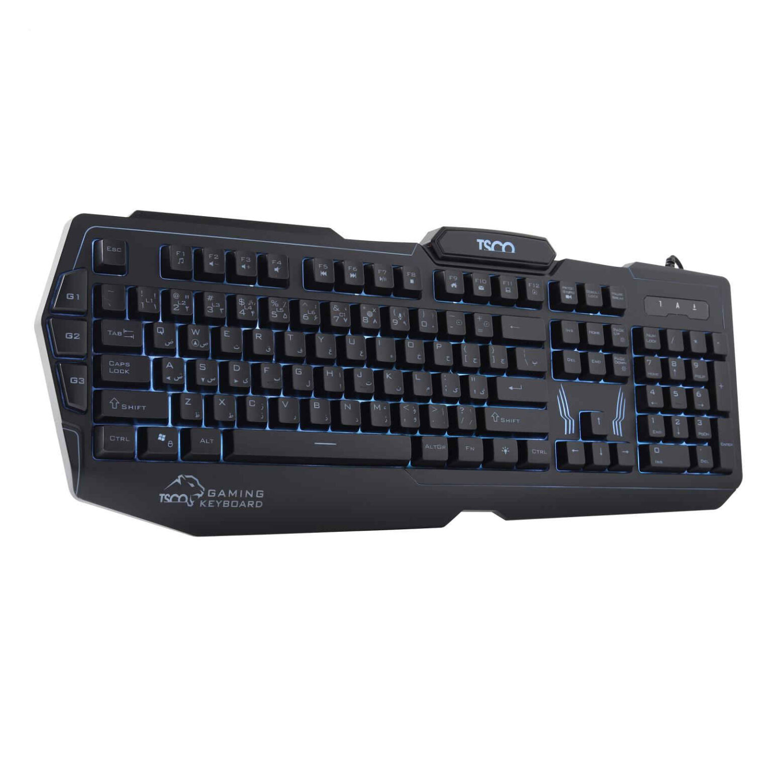 Tesco Gaming Keyboard With Farsi Keycaps TK 8121L - ShopiPersia
