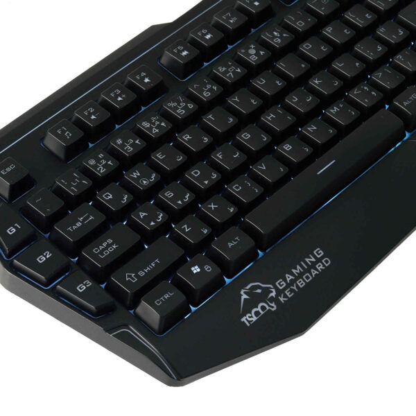 Tesco Gaming Keyboard With Farsi Keycaps TK 8121L - ShopiPersia