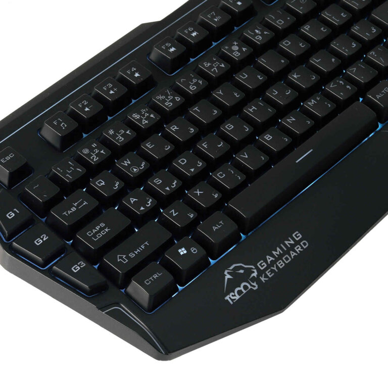 Tesco Gaming Keyboard With Farsi Keycaps TK 8121L - ShopiPersia
