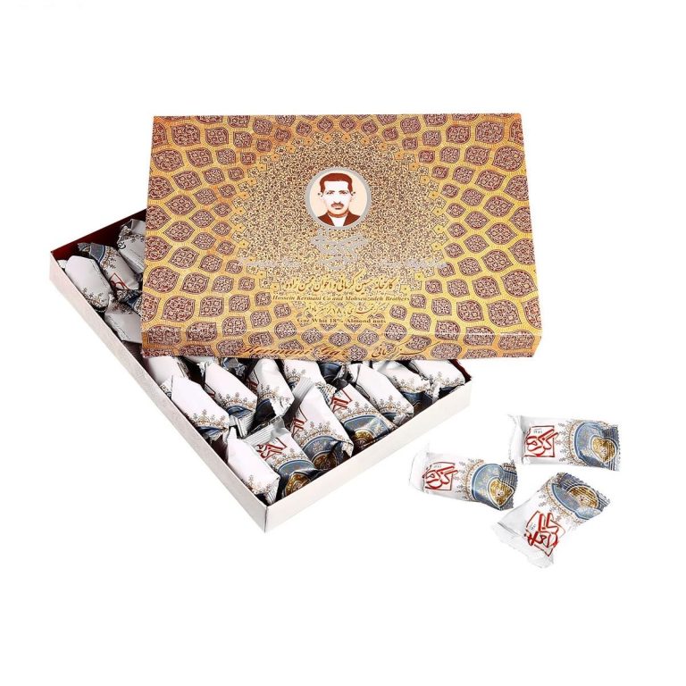 Kermani Gaz 18% Almond Traditional Persian Rosewater Nougat Sweet (2x ...