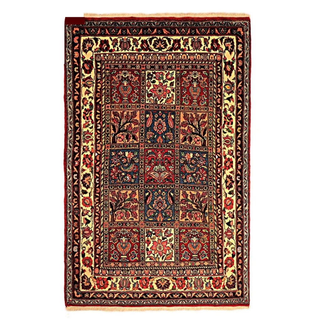 Persian Wool Carpet Hand-Knotted Model Nour - ShopiPersia