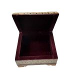 Handcrafted Wooden Jewelry Box with Persian Khatam Design - Kabiri ...