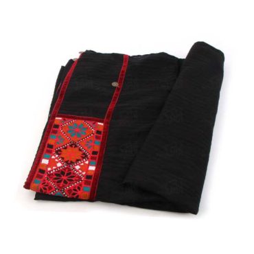 Baluchi Embroidered Black Women Shawl