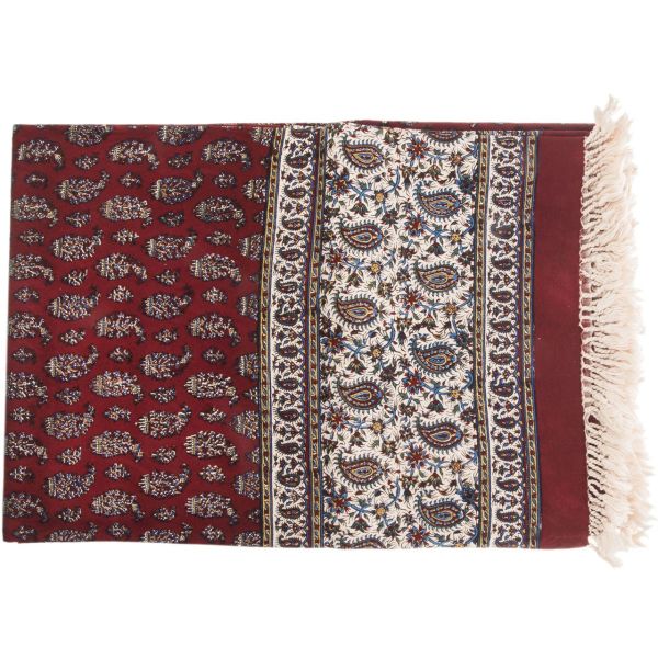 Persian Tablecloth: Isfahan's Traditional Kalamkari Block Print Diba ...
