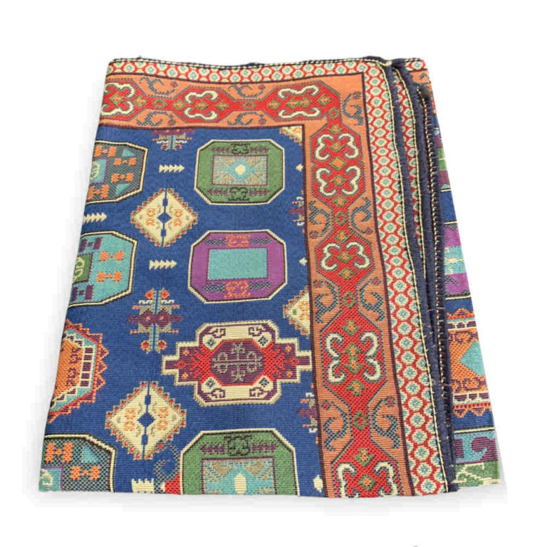 Large Boho Persian Style Indoor Floor Mat Mohsen - ShopiPersia