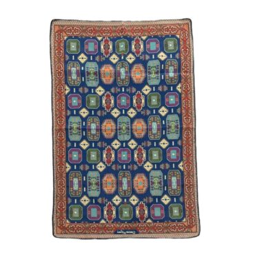 Large Boho Persian Style Indoor Floor Mat Mohsen - ShopiPersia