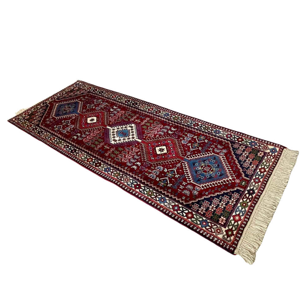 Hand-Knotted Tribal Persian Runner Carpet Model Arsalan - ShopiPersia