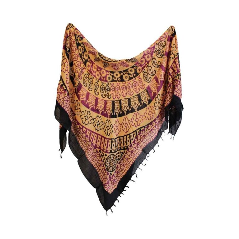 Persian Silk Scarf for women Luxe and Vibrant Asil - ShopiPersia