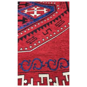 Large Boho Persian Style Indoor Floor Mat Hamta - ShopiPersia