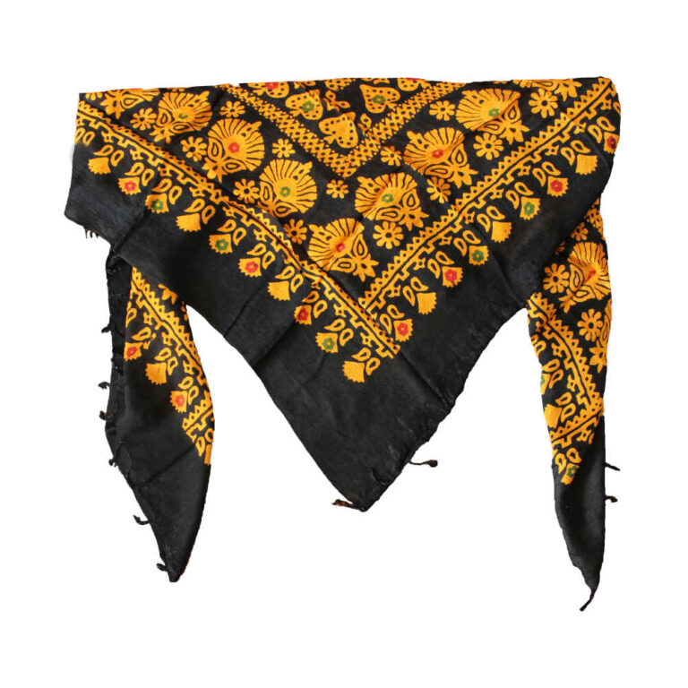 Persian Silk Scarf for women Luxe and Vibrant Sonati - ShopiPersia