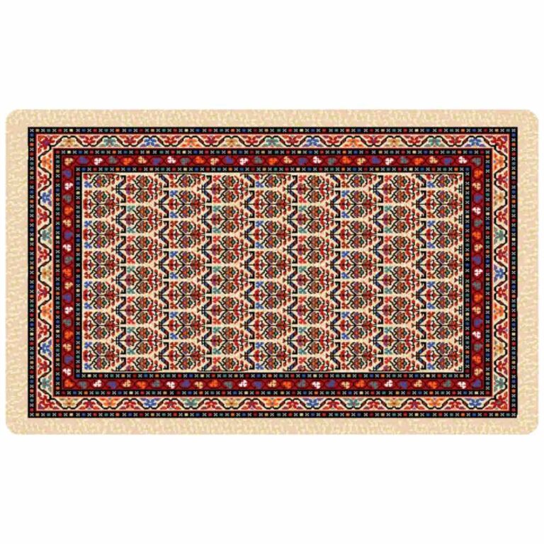 Indoor Door Mat for Home Decor Non-Slip Persian Inspired Printed Mosque ...