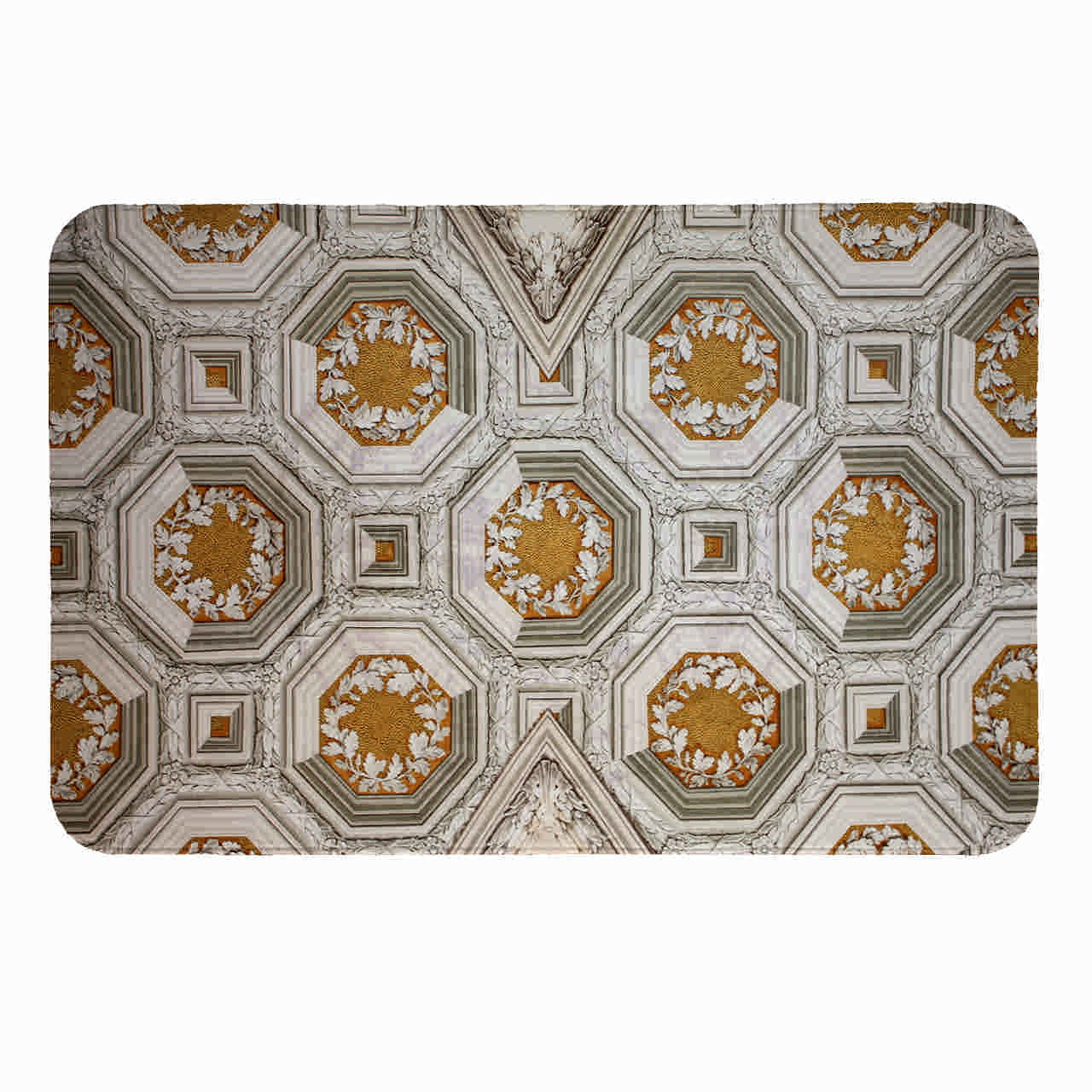 Blue Traditional Persian Doormat Model Sara » ShopiPersia