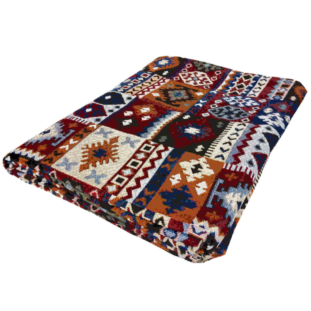 Large Boho Persian Style Indoor Floor Mat Kandovan - ShopiPersia