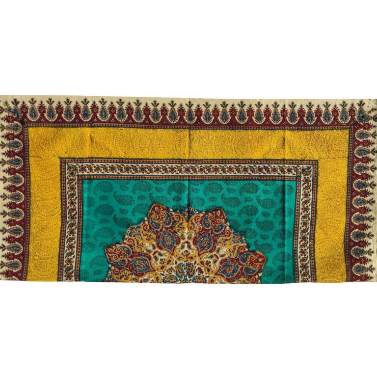Iranian Tablecloth: Isfahan's Traditional Kalamkari Block Print Tara ...