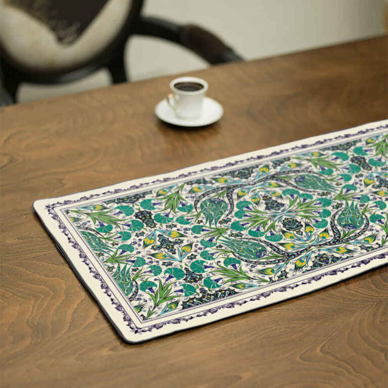 Persian Style Velvet Table Runner Model Tradition - ShopiPersia