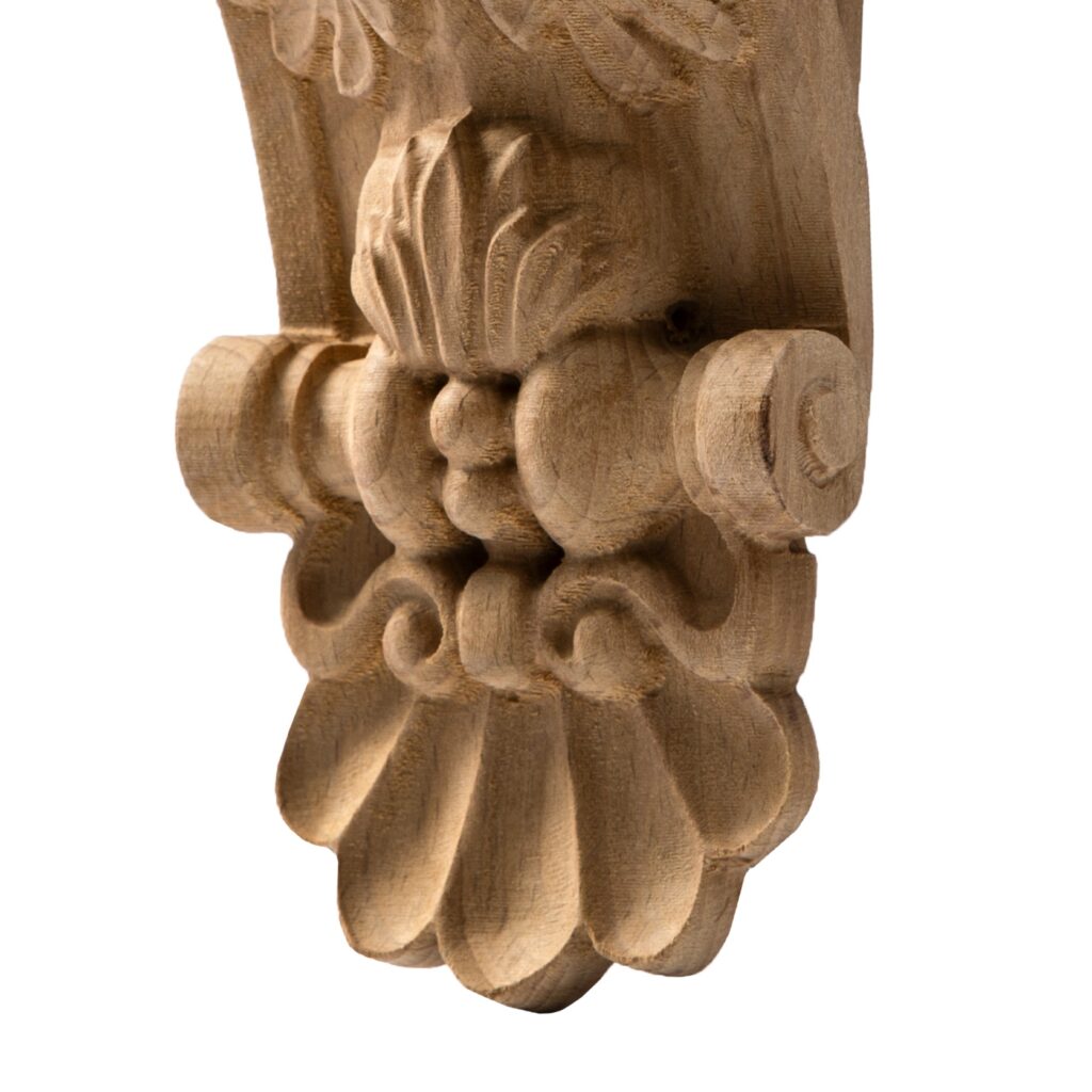 Wood Carved Capital Model Ziba - ShopiPersia