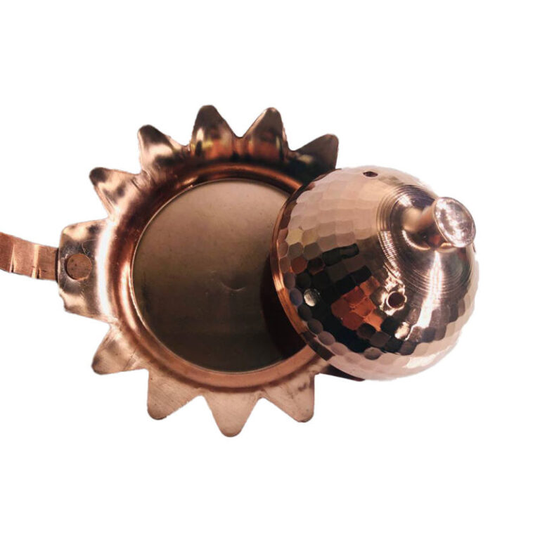 Persian Esfand and Bakhoor Burner - Copper Khorshid - ShopiPersia