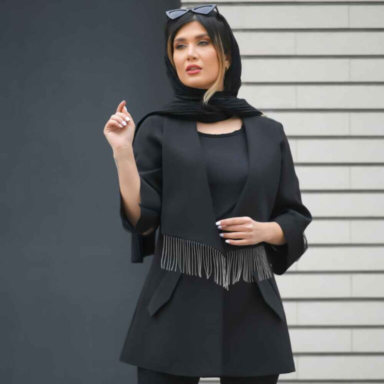 Persian Style Women's Tunic Top Model Heart » ShopiPersia