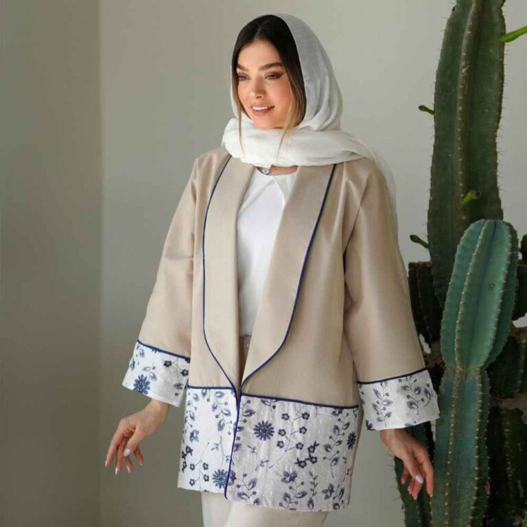 Persian Manto Model Kazhal - ShopiPersia