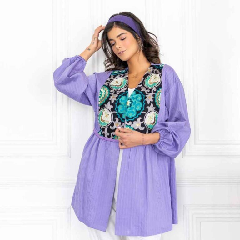 Persian Manto Model Kazhal - ShopiPersia