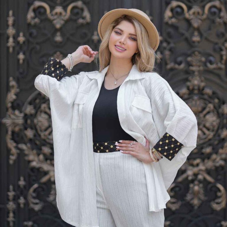 Persian Manto Model Lotus - ShopiPersia