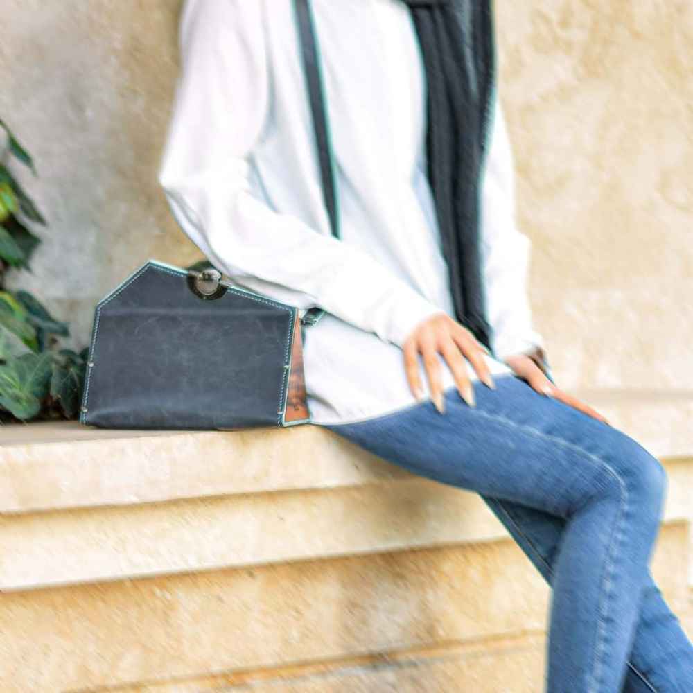 Luxurious Handcrafted Leather Crossbody Shoulder Bag - Shab Design ...