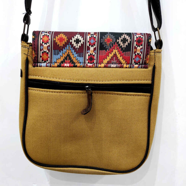 Set of Crossbody Shoulder Bag & Shawl Bohemian Jajim - ShopiPersia