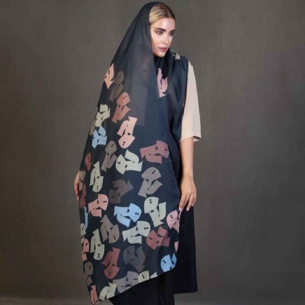 Persian Printed Shawl Artistic & Lightweight Hich - ShopiPersia