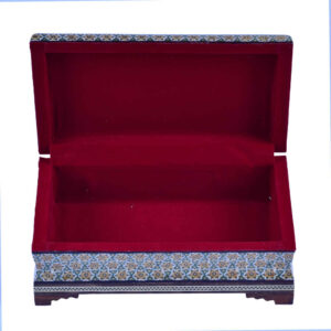 Wooden Jewelry Box Handcrafted with Persian Khatamkari Setareh ...