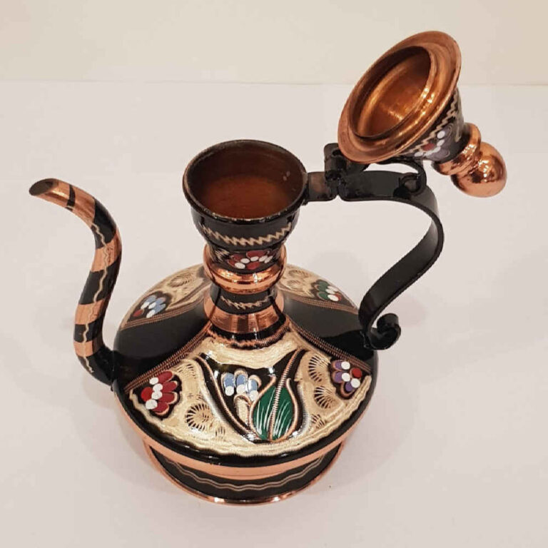 Persian Copper Rosewater Sprinkler Model Nazli - ShopiPersia