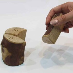Set of Wooden Salt & Pepper Shakers Nika - ShopiPersia