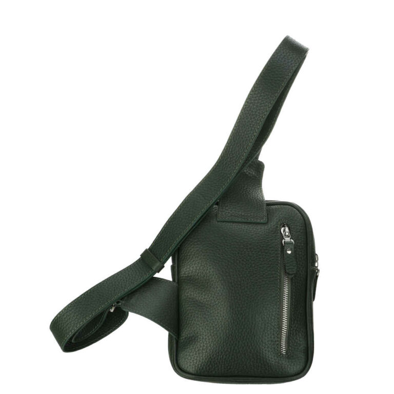 Leather Sling Shoulder Bag Luxurious Handcrafted Mashhad - ShopiPersia