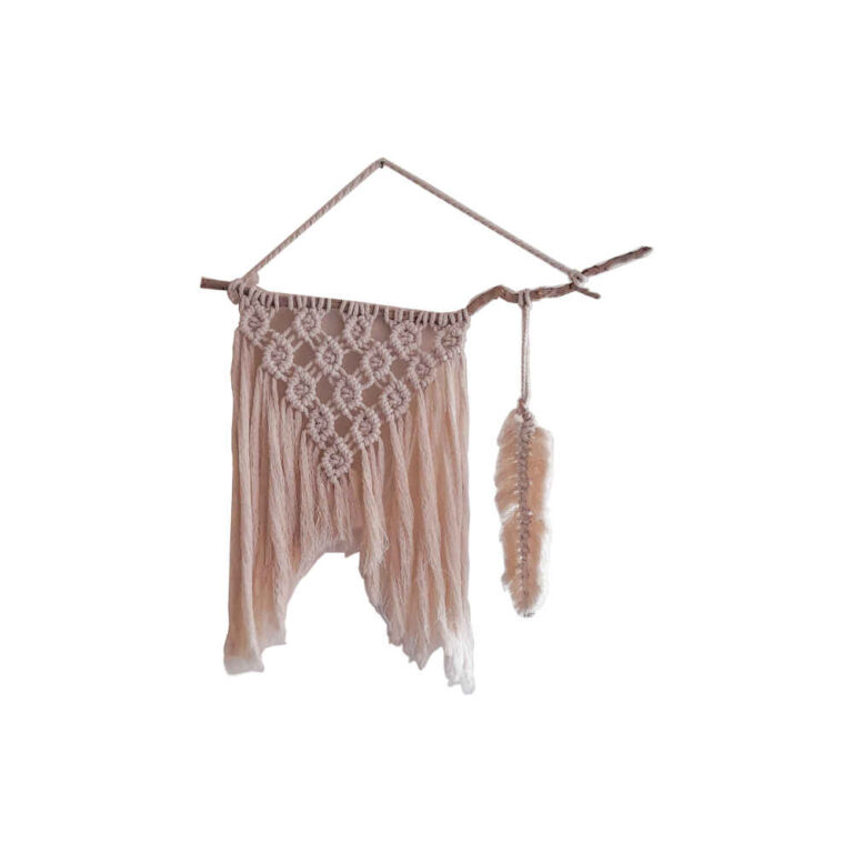 Macrame Wall Hanging Model Sarv - ShopiPersia
