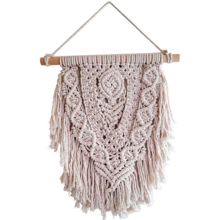 Macrame Wall Hanging Tapestry Art Bohemian Mino - ShopiPersia