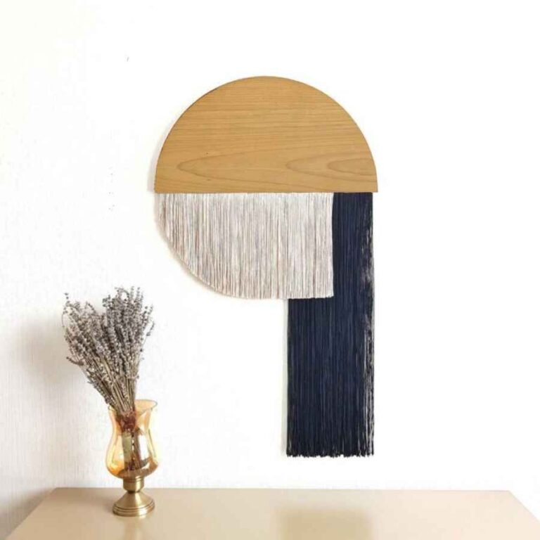 Macrame Wall Hanging Tapestry Art Bohemian Honar - ShopiPersia