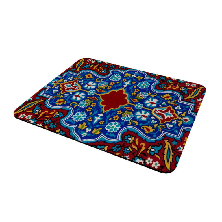 Desk Mouse Pad Artisanal Persian Calligraphy Pattern Hich - ShopiPersia