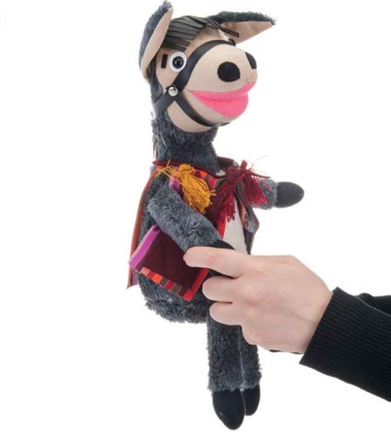 Handmade Stuffed Animal - Jigar Donkey | Charming Plush Toy - ShopiPersia