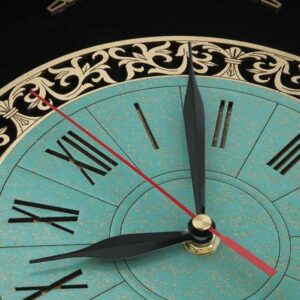 Moaragh Kari Persian Wall Clock Model Toranj - ShopiPersia