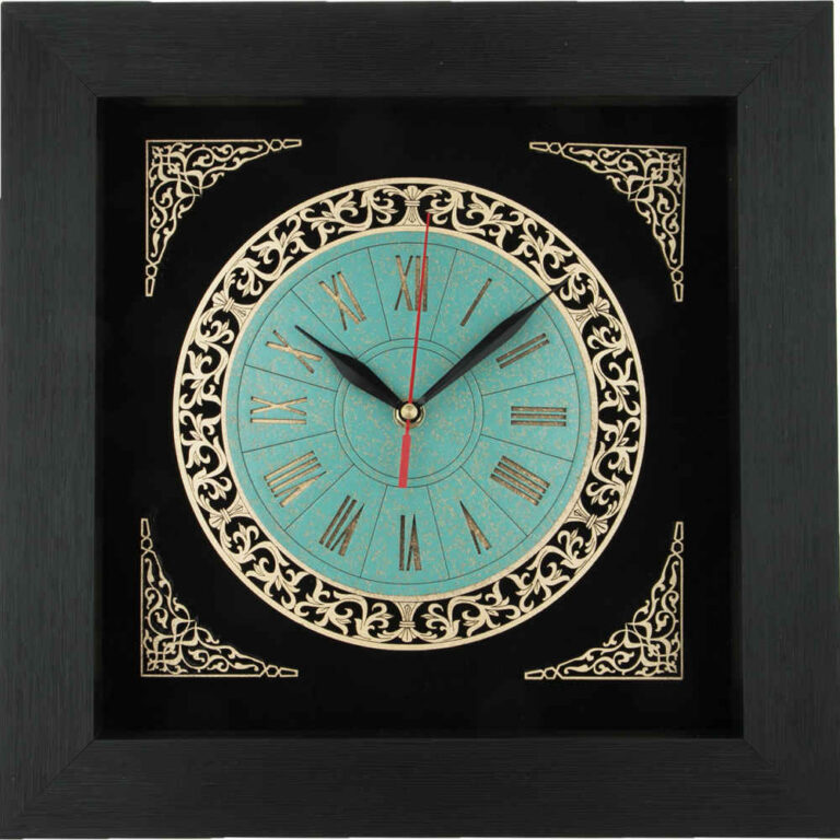 Moaragh Kari Persian Wall Clock Model Toranj - ShopiPersia