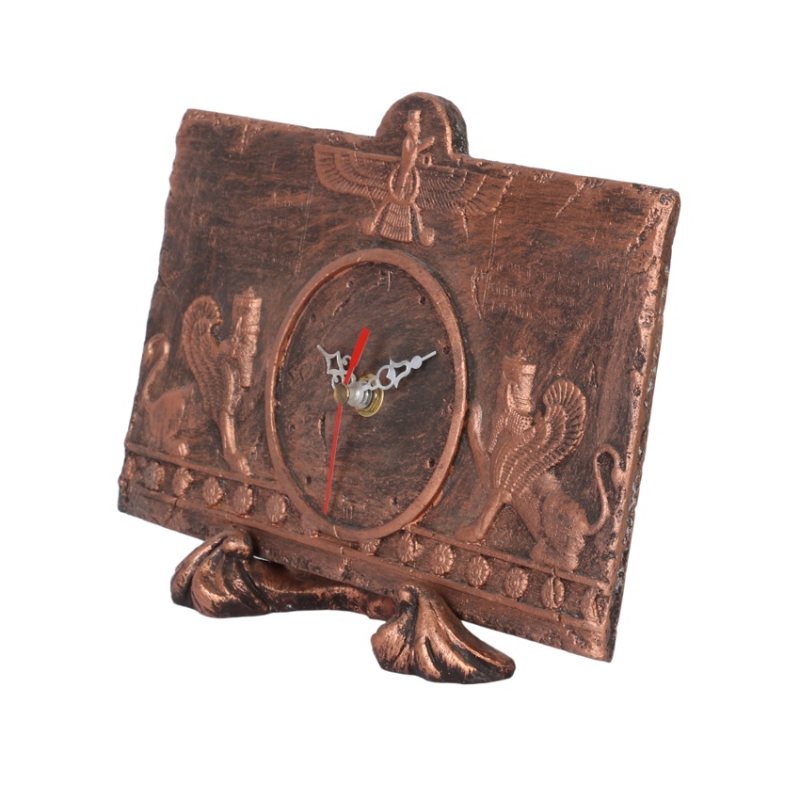 Persian Style Desk Clock Model Achaemenid - ShopiPersia Persian Style Desk Clock Model Achaemenid - ShopiPersia