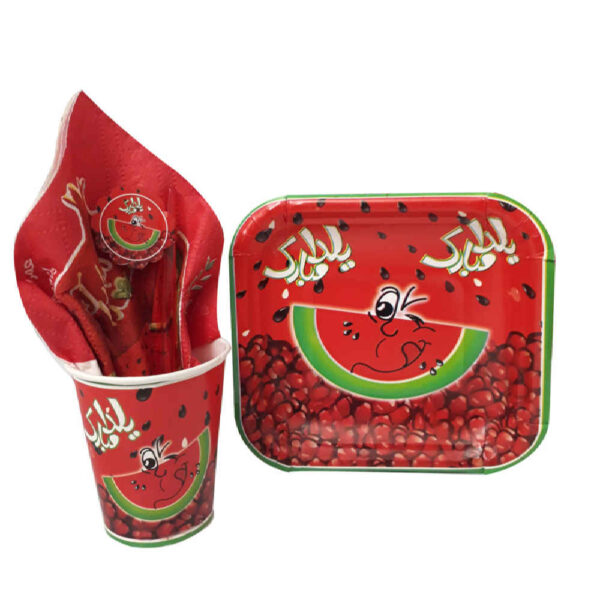 Persian Yalda Theme Tableware Set 7171826 - ShopiPersia