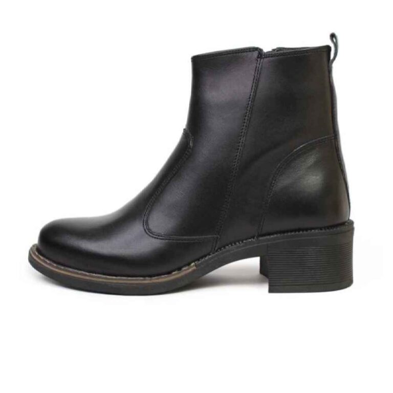 Women's Ankle Leather Boot Model A166 - ShopiPersia