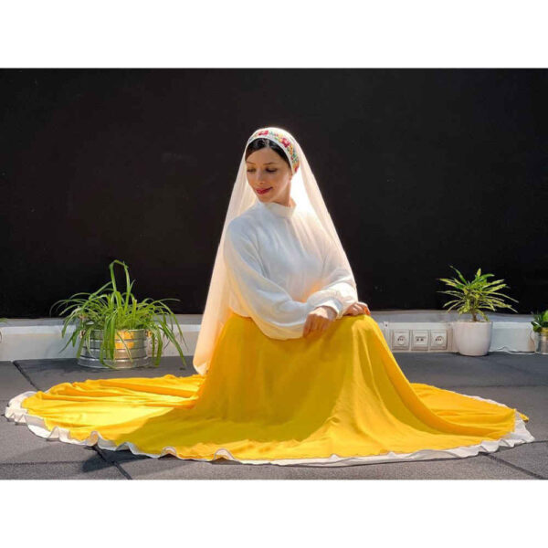 Women's Sama Dance Costume Set Model Valeh - ShopiPersia