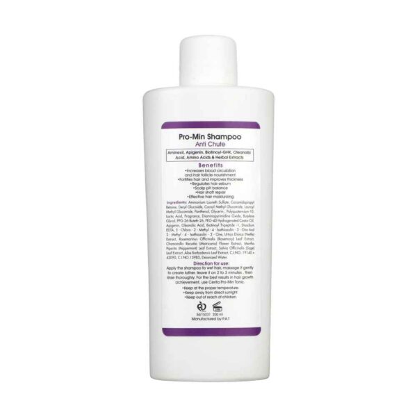 Cerita Anti-Chute Shampoo - Effective Anti-Hair Loss Treatment (Pack of ...