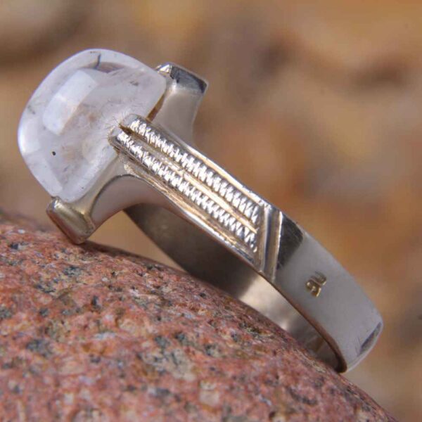 Persian Dur-e Najaf Silver Ring For Men Elegance Bahman